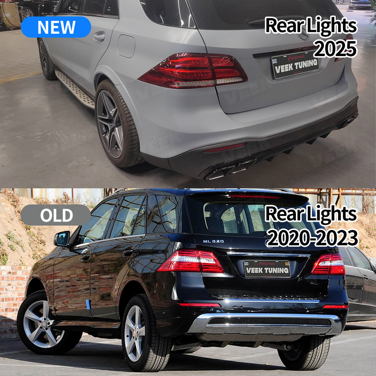 Mercedes Benz ML W166 (2011-2015) Upgrade Old to New AMG GLE 63 W167 S ...